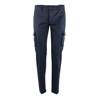 Kiton Homme, Pantalons, Bleu, Taille: W34 Pantalon Cargo