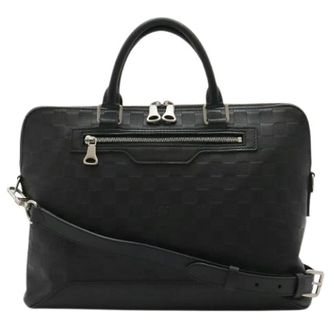 Louis Vuitton Pre-owned Avenue Damier Infini Briefcase - Femme - Pre-owned - Noir - Taille: ONE Size