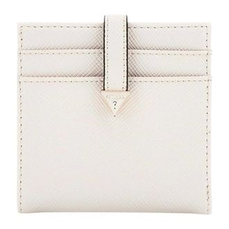 Guess Laurel Tab Card Case - Femme - Accessoires - Blanc - Taille: ONE Size