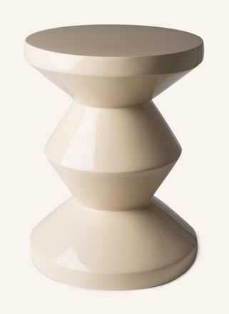 Pols Potten Polspotten Hocker Zig Zag beige