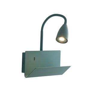 TFT Home Furniture Lampe murale CROOKS avec USB, vert