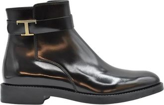 Tod's Tods Stiefel - Black Lace Boots - Gr. 36,5 (EU) - in Schwarz - für Damen