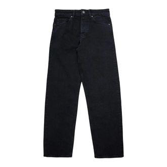 Selected Schwarze Loose Fit Denim Jeans - - Jeans - Herren - Schwarzk - W33