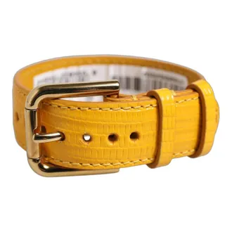 Dolce & Gabbana Femme, Accessoires, Jaune, Taille: ONE Size Bracelet Ceinture