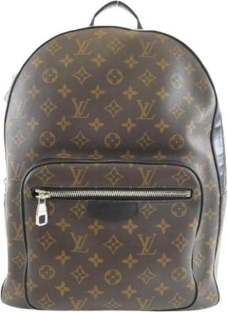 Louis Vuitton unisex, Pre-owned, Brun, Taille: ONE Size Sac &agrave; dos en toile Pre-owned