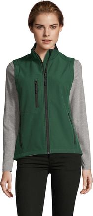 SOLS Rallye Weste f&uuml;r Damen &Auml;rmellos (Flaschengr&uuml;n)