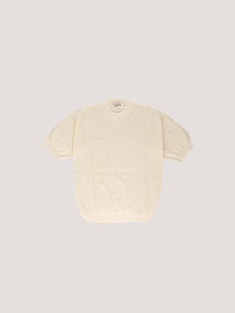 Circolo 1901 Eyelet pattern over t-shirt Zucchero 1041 / M