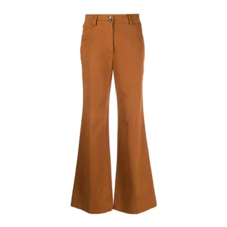Forte_Forte Stylische Hose - - Trousers - Damen - Braun - S