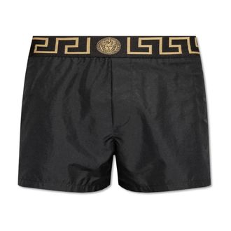 Versace Greca Badeshorts - - Swimwear - Herren - Schwarzk - 2XL