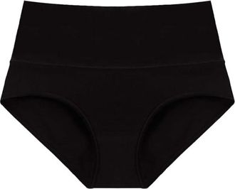 Generic Culotte Sport Femme sous-vêtements Bikini Taille Haute pour Femmes, sous-vêtements Lisses, Respirants pour Dames Culotte sans Couture Femme (Black, M)