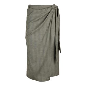 Marella Wickelrock Midi - - Skirts - Damen - Gr&uuml;n - 3XS