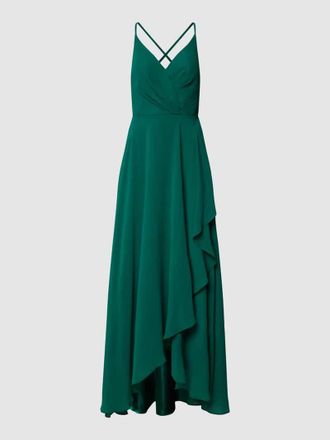 Luxuar Abendkleid mit Herz-Ausschnitt