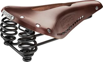 Brooks Fahrradsattel Flyer Carved, braun, 8047080