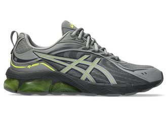 Asics Herren Gel-Quantum 180 VIII Sneaker, Clay Grey Safety Yellow, 44 EU