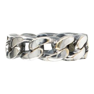 Maison Margiela Bague cha&icirc;ne - unisex - Accessoires - Gris - Taille: L