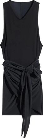 Christophe Lemaire Femme, Tops, Noir, Taille: 36 FR D&eacute;bardeur cache-coeur sans manches