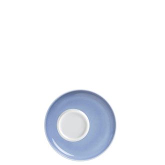 Kahla Five Senses Wildblume Untertasse 11 cm | Aquarell-Blauer Unterteller aus Porzellan