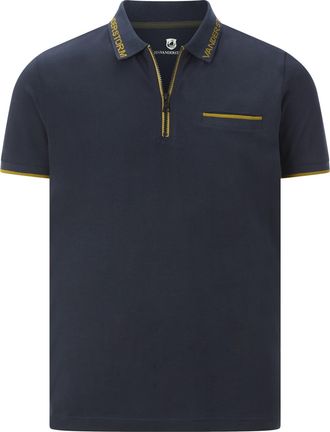 Jan Vanderstorm Herren Poloshirt Morksen dunkelblau, 64/66