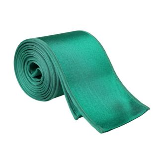 Dolce & Gabbana Ceinture Cravate en Soie - Femme - Accessoires - Vert - Taille: ONE Size