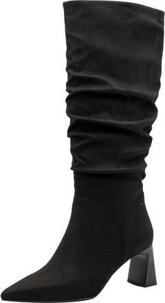 Tamaris Damen Stiefel Vegan schwarz 40