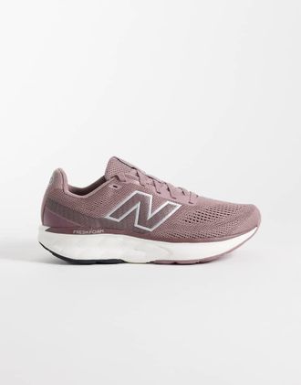 New Balance 520 baskets de running femme rose mauve-Marron
