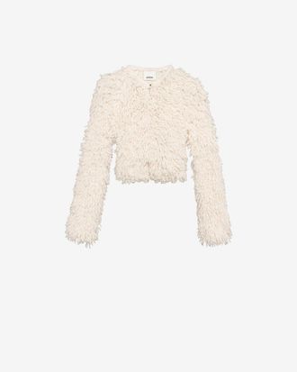 Isabel Marant Veste Fedra - Femme - &Eacute;cru - Taillet2 - Isabel Marant
