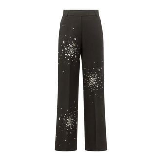 Des_Phemmes DES Phemmes - Wide Pantalons - Femme - Pantalons - Noir - Taille: 40 FR
