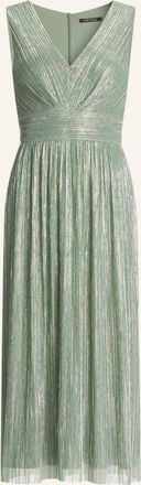 Swing Swing Cocktailkleid Mit Glitzergarn Und Plissees gruen