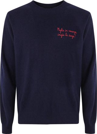 MC2 Saint Barth Herren, Strickwaren, Blau, XLGr&ouml;&szlig;e