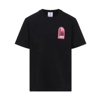 Casablanca Homme, Tops, Noir, Taille: S Arches Classic T-Shirt