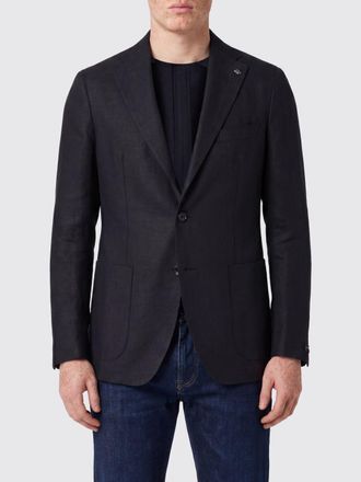 Tagliatore Blazer monopetto en m&eacute;lange de laine vierge