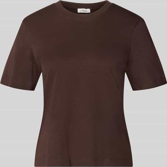 s.Oliver Red Label Regular Fit T-Shirt aus reiner Baumwolle