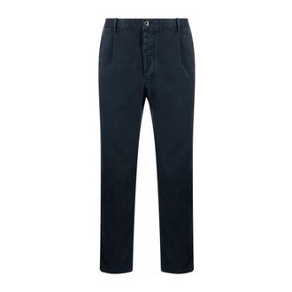 Incotex Slacks Tapered Fit Hose mit Kordelzug - - Trousers - Herren - Blau - W35