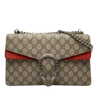 Gucci Sac bandouli&egrave;re Dionysus Pre-owned - Femme - Pre-owned - Beige - Taille: ONE Size