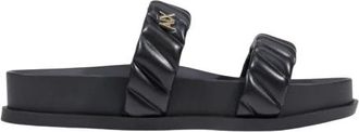 A|X Armani Exchange Femme, Chaussures, Noir, Taille: 39 EU Slider matelass&eacute;