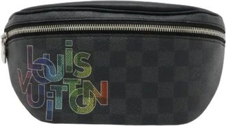 Louis Vuitton Pre-owned Sac banane Damier Graphite &eacute;dition limit&eacute;e - Femme - Pre-owned - Noir - Taille: ONE Size