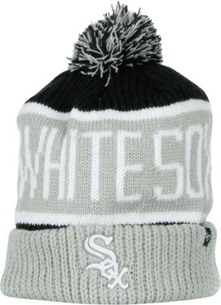 47 Brand Homme, Accessoires, Multicolore, Taille: ONE Size Pom Pom Hat Calgary Cuff Knit