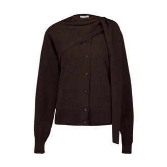 Ferragamo Woll-Cardigan - - Knitwear - Damen - Braun - L