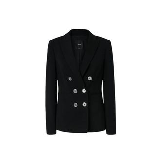 Pinko Doppelreihiger Blazer - - Jackets - Damen - Schwarzk - XL