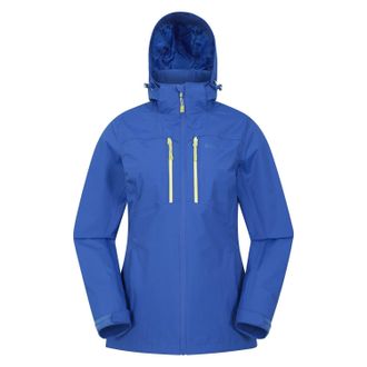 Mountain Warehouse Rainforest II Extreme Jacke, wasserfest f&uuml;r Damen (Blau)