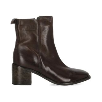 Moma Moma - Bottines zipp&eacute;es - Femme - Chaussures - Brun - Taille: 41 EU