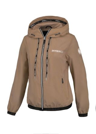 Pitbull Damen &uuml;bergangsjacke mit Kapuze Windjacke f&uuml;r Frauen Jacke-damen Pit Bull West Coast Dahlia II Windbreaker Trainingsjacke Fr&uuml;hlingsjacke XS
