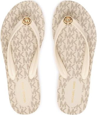 Michael Kors Zehentrenner Posie Flip Flop 40S6PSFA2Q &Eacute;cru