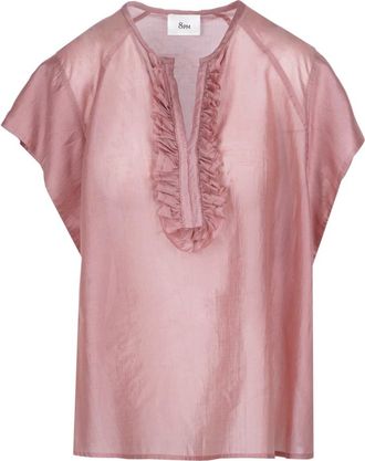 8pm 8Pm, Femme, Blouses et Chemises, Rose, Taille: 34 FR Blusa Birmingham