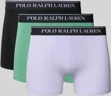 Ralph Lauren Trunks mit elastischem Logo-Bund im 3er-Pack