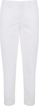 Fay Casual Hose - Wei&szlig;