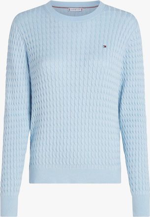 Tommy Hilfiger Pull torsad&eacute; en coton