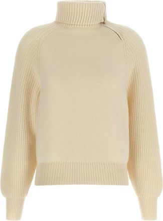 Agnona Damen, Strickwaren, Beige, MGr&ouml;&szlig;e