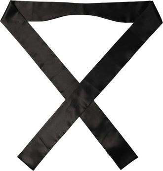 Dolce & Gabbana Foulard fin pour le cou - Homme - Accessoires - Noir - Taille: ONE Size