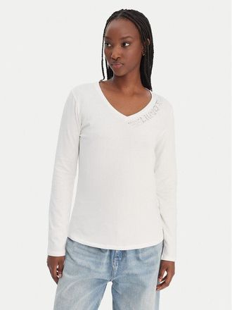 Liu Jo Bluse TA6053 JS003 &Eacute;cru Regular Fit